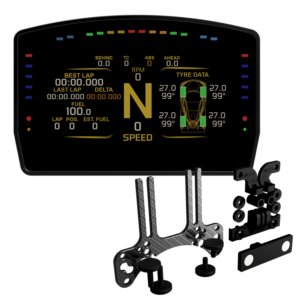 DDU 10.5 Sim Racing 5" Dash Display with LEDs – Sim Racing Addict
